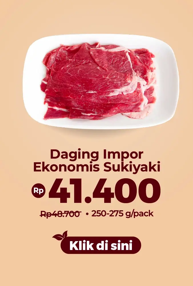 Temukan Daging Sapi Saikoro Meltic Import di Segari